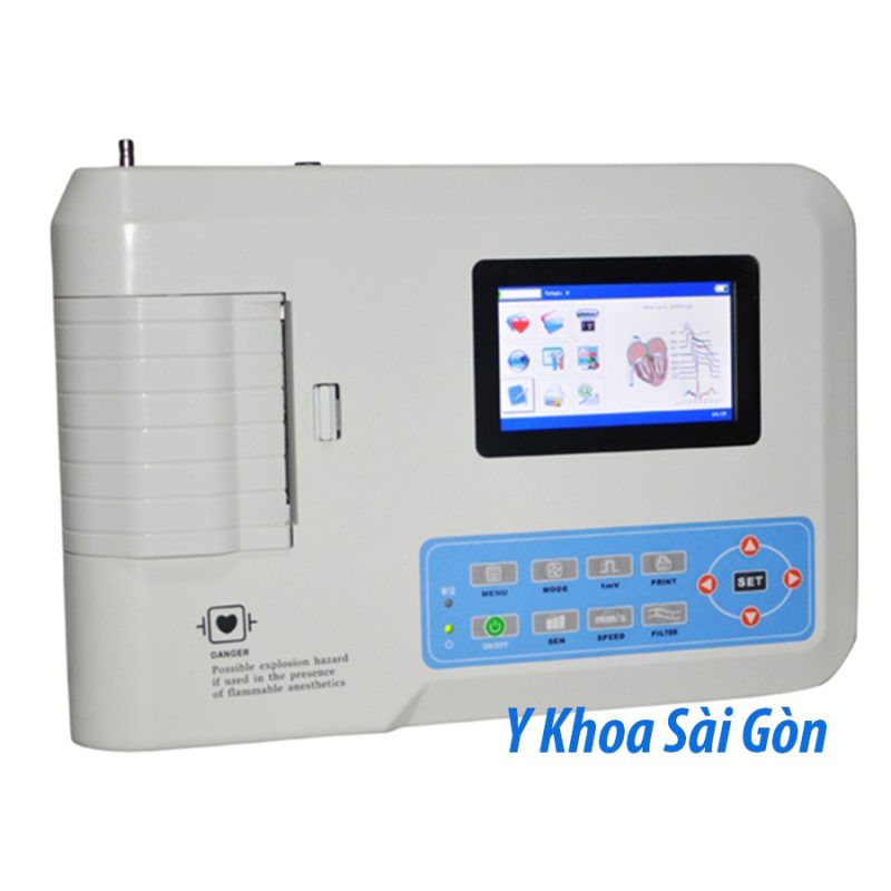MÁY ĐIỆN TIM 3 CẦN ECG300G - CONTEC - Y Khoa Sài Gòn