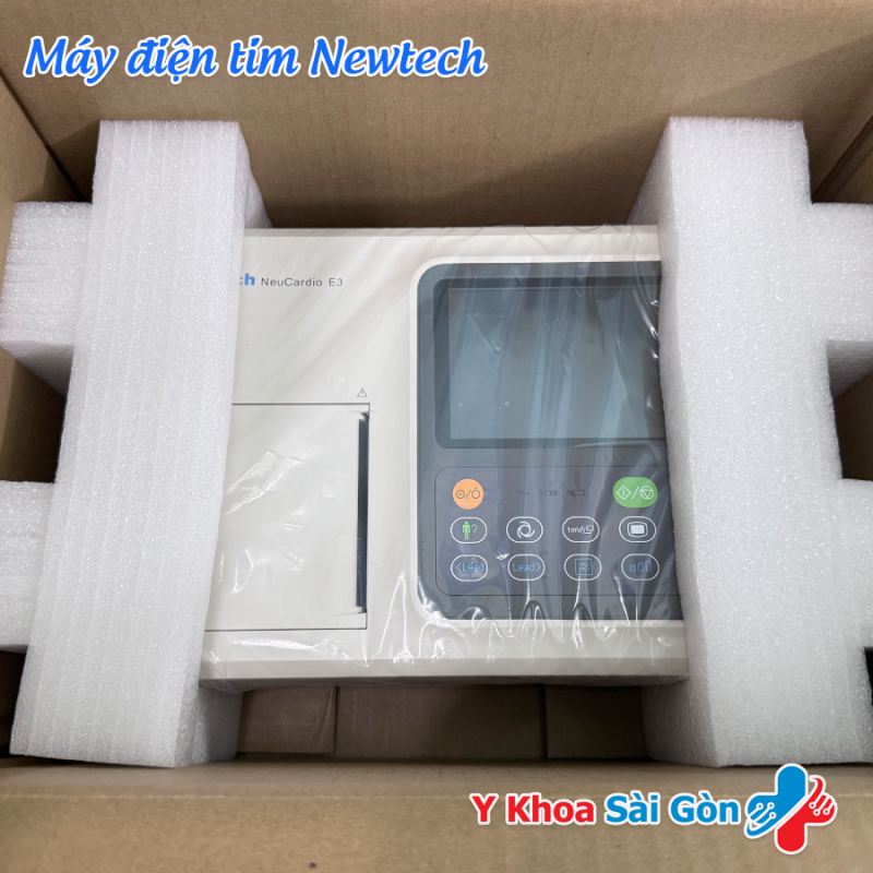 Máy Điện Tim 3 Kênh Newtech E3 - Y Khoa Sài Gòn