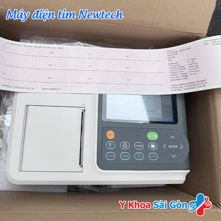 Máy Điện Tim 3 Kênh Newtech E3 - Y Khoa Sài Gòn