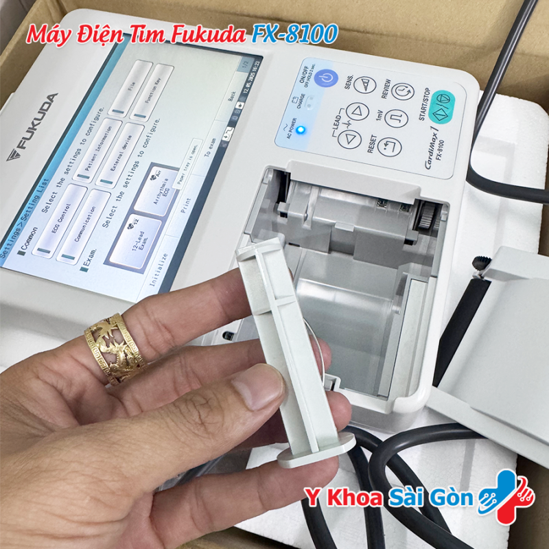 Máy Điện Tim 3 Kênh FX-8100 (Made in Japan) - Y Khoa Sài Gòn