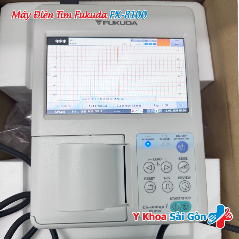 Máy Điện Tim 3 Kênh FX-8100 (Made in Japan) - Y Khoa Sài Gòn
