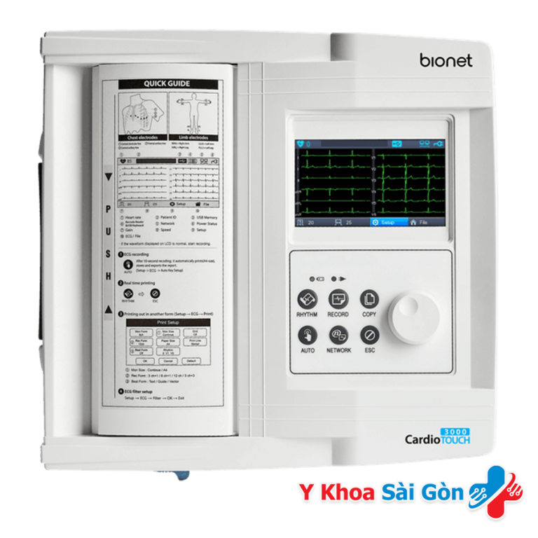 Máy Điện Tim 12 Kênh CardioTouch3000 - Y Khoa Sài Gòn
