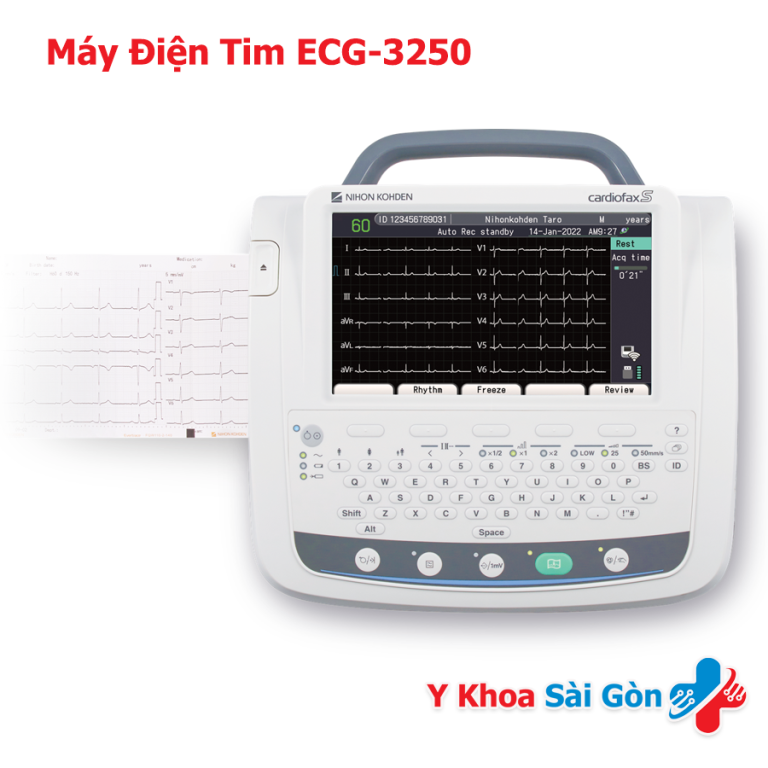 Máy Điện Tim Nihon Kohden ECG-3250 - Y Khoa Sài Gòn
